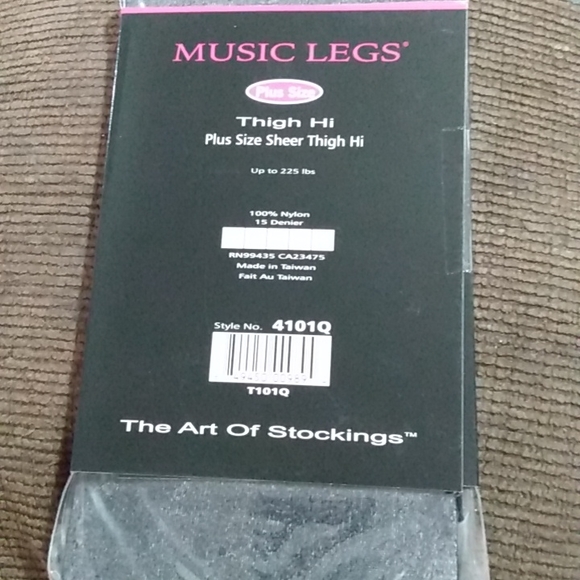 seven 'till midnight | Intimates & Sleepwear | Black Plus Size Thigh ...